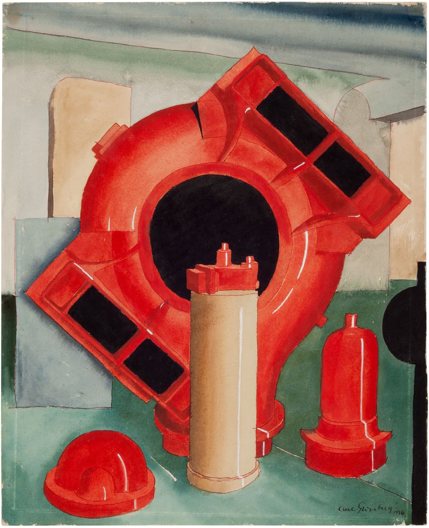 Carl Grossberg - Galerie Michael Hasenclever